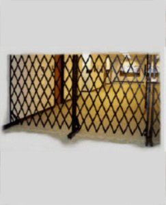 Accordion Folding Portable Security Gates - Wholesale Gate Company